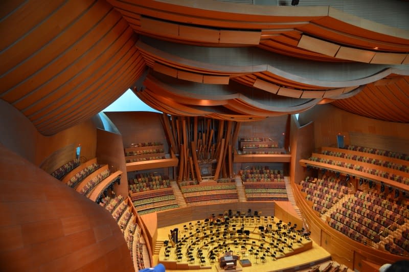 Walt Disney Concert Hall Interior - AplosGroup - Architecture
